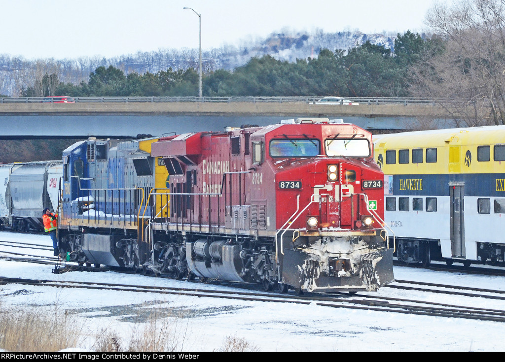 CP 8734, CP's Tomah Sub.